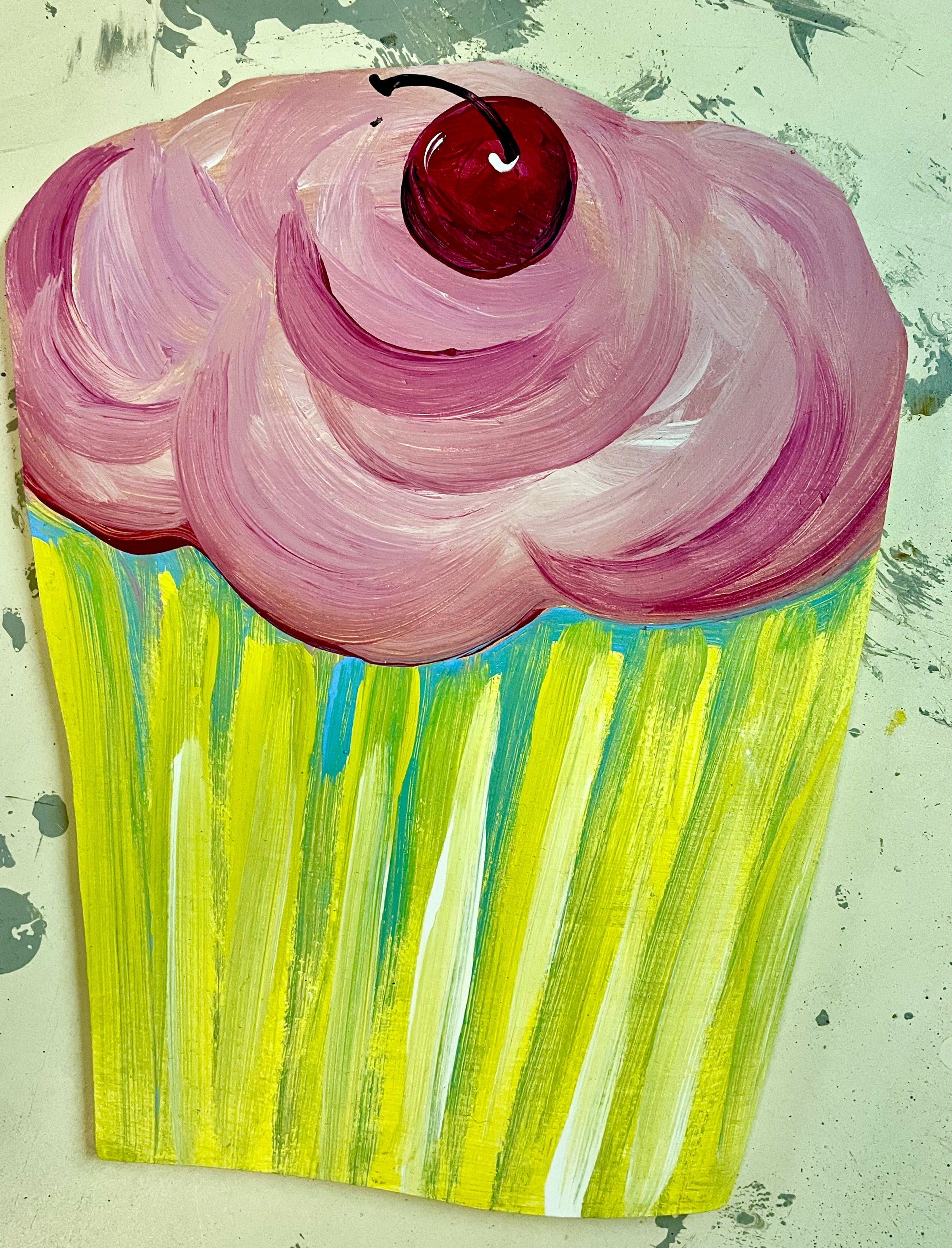 Wayne Thiebaud Cupcake